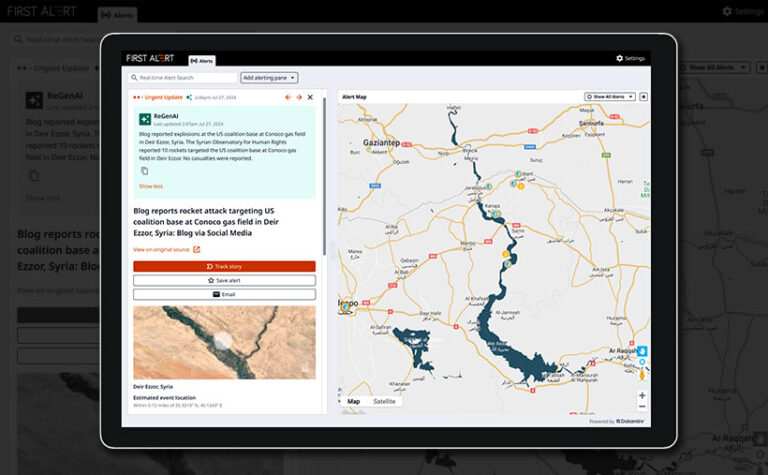 Dataminr First Alert - Dataminr
